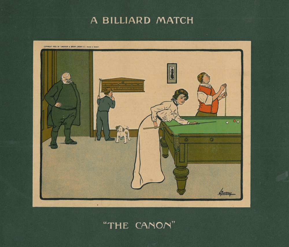 A Billiard Match - The Canon by Lance Thackeray